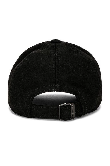Saint Laurent Felt Baseball Cap