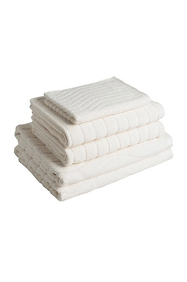 BAINA Organic Towel Set 13 - Ivory