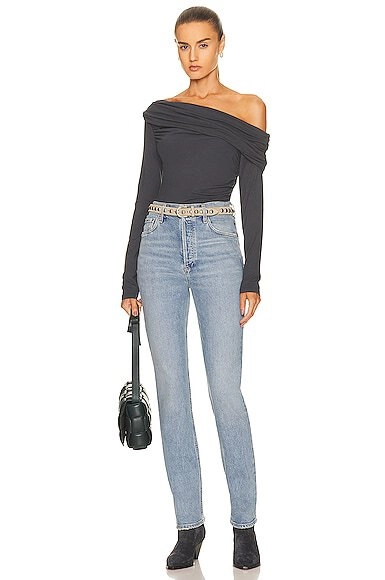 AGOLDE Freya High Rise Slim Jeans