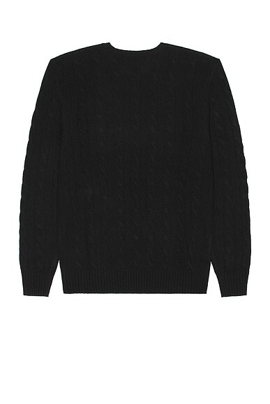 Polo Ralph Lauren Cable Knit Pullover - Black