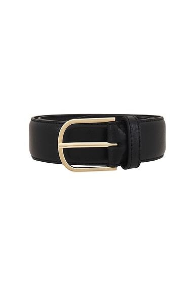 TOTEME Bold Trouser Belt - Black