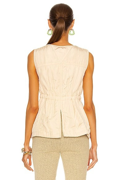 Bottega Veneta Washed Fluid Parachute Top