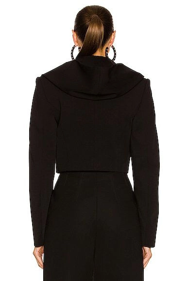 Alaïa Hooded Short Jacket