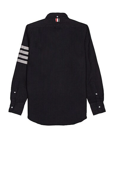 Thom Browne Straight Fit Bar Shirt