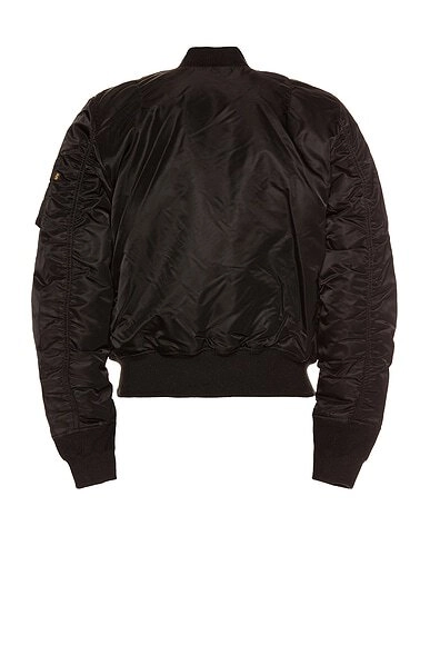 Alpha Industries Ma-1 Slim Fit Bomber Jacket - Black