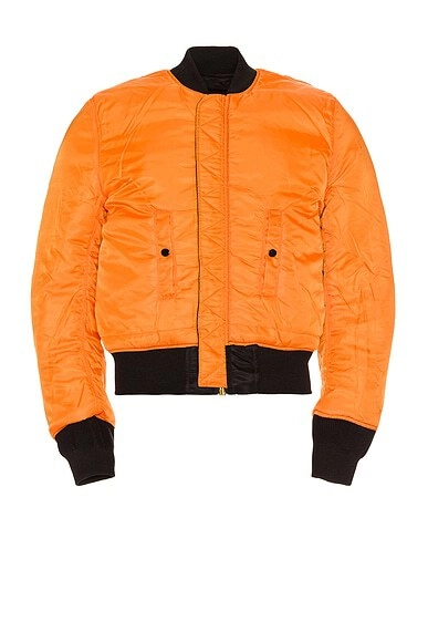 Alpha Industries Ma-1 Slim Fit Bomber Jacket - Black
