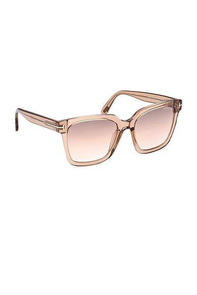 TOM FORD Selby Sunglasses - Brown