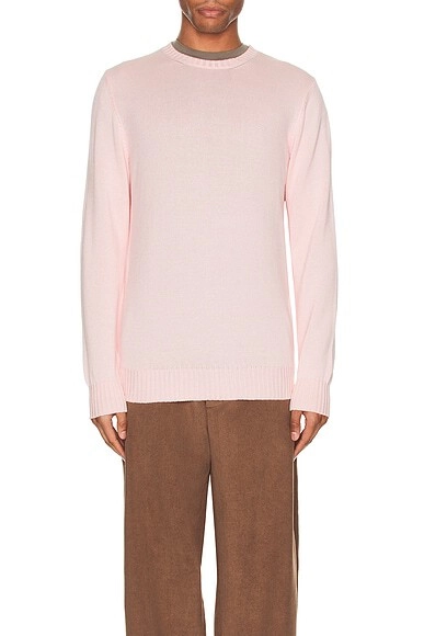 GHIAIA Cotton Crewneck Sweater