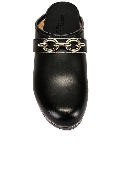 Saint Laurent Le Maillon Clogs
