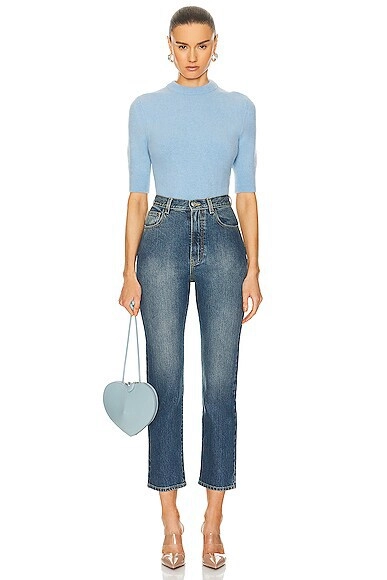 Alaïa Cropped Jumper Sweater