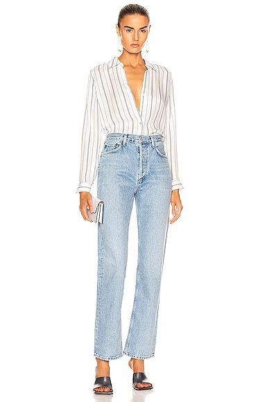 AGOLDE Lana Straight Jeans