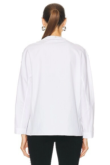 Alaïa Button Up Top