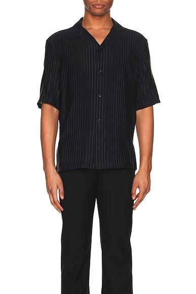 Saint Laurent Chemise Polo Col Requin