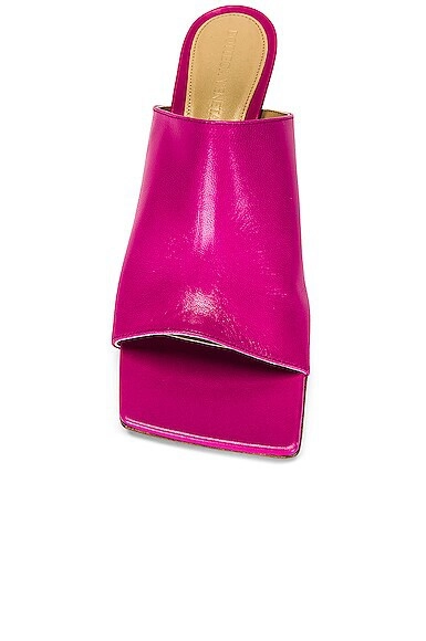 Bottega Veneta Stretch Mule Sandals - Hollyhock