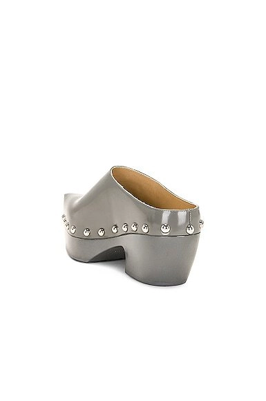 Bottega Veneta Clog Mule With Sculptural Heel