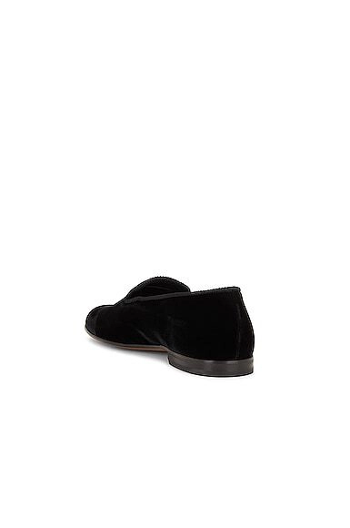 TOM FORD Velvet Tassel Loafers