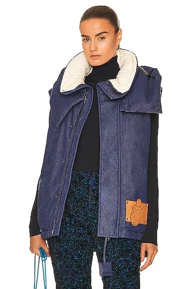 Moncler 1 Jw Anderson Dalby Denim Vest