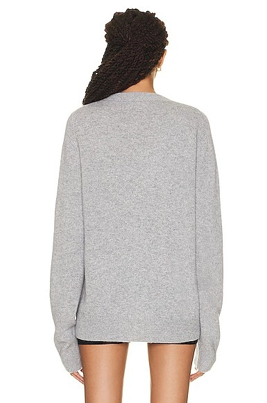 Eterne Theodore Cashmere Cardigan - Grey