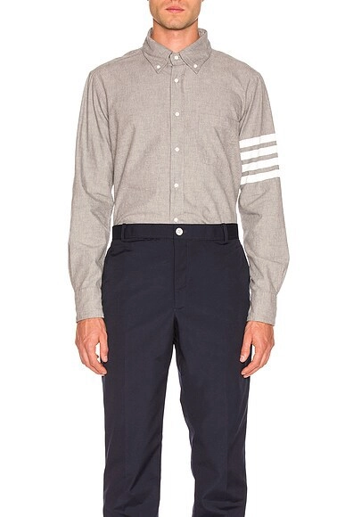 Thom Browne Bar Chambray Shirt