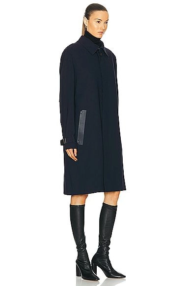 LOUIS VUITTON Long Wool Coat