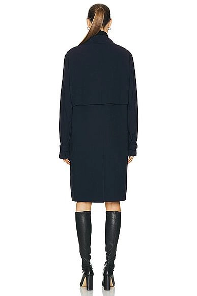 LOUIS VUITTON Long Wool Coat