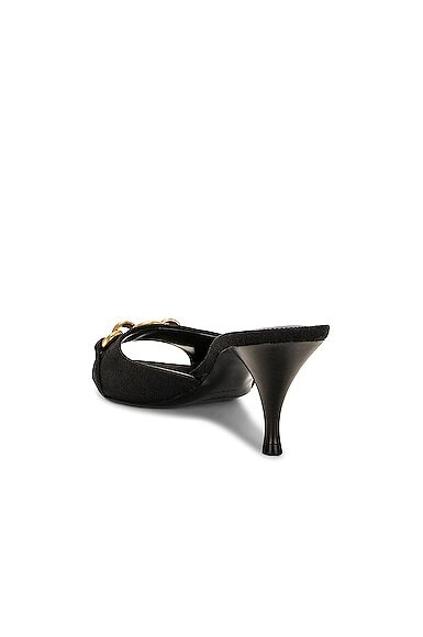Saint Laurent Buckle Mule Sandal
