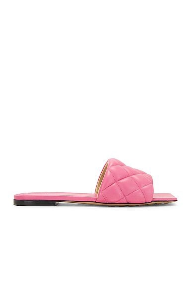Bottega Veneta Padded Flat Sandals - Azalea