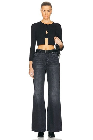 GRLFRND Jade Flare Leg Jeans