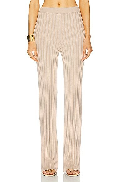 L'academie Sereph Rib Pants - Champagne