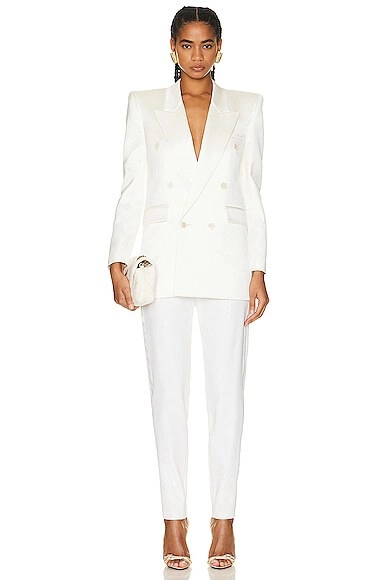 Saint Laurent Double Breasted Blazer