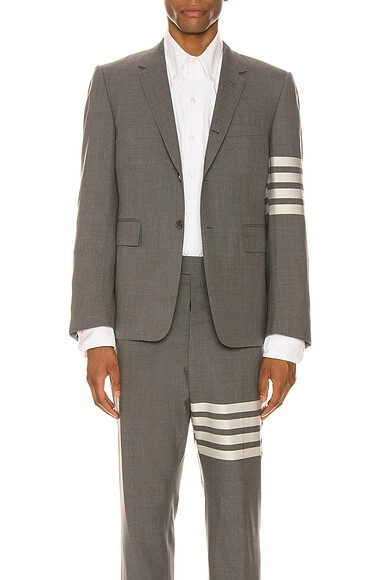 Thom Browne Bar Engineered Suit Jacket