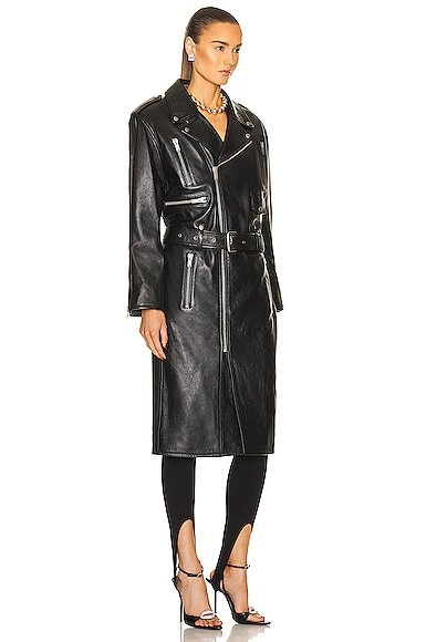 Saint Laurent Leather Motorcycle Jacket