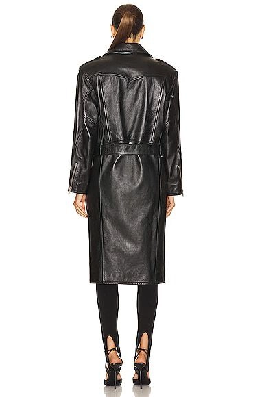 Saint Laurent Leather Motorcycle Jacket