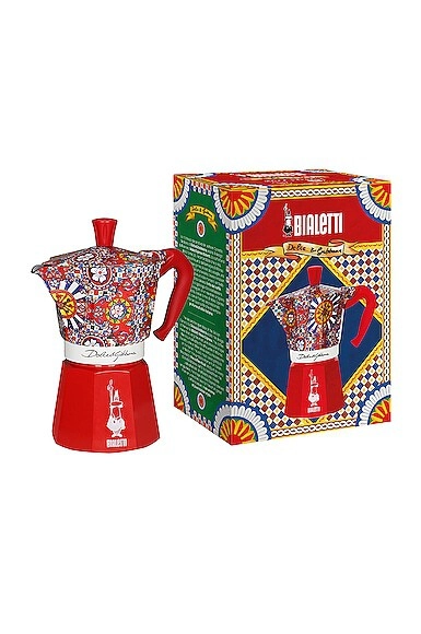 DOLCE & GABBANA CASA X Bialetti 6 Cup Moka Machine