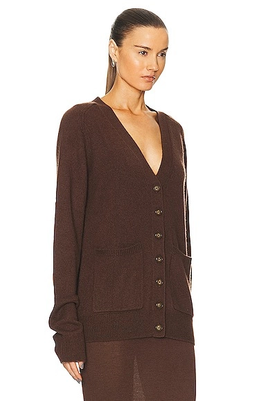 Eterne Theodore Cardigan - Chocolate