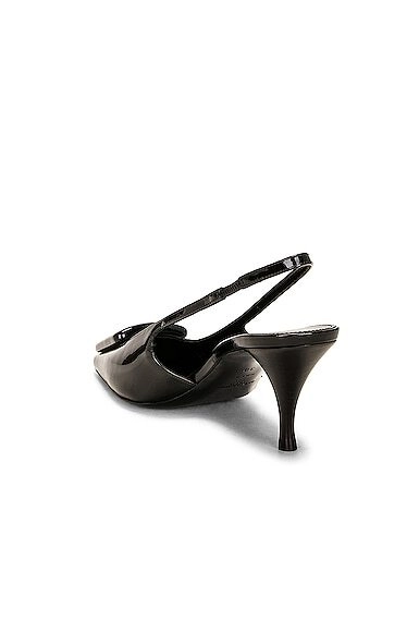 Saint Laurent 24 Slingback Pump - Nero