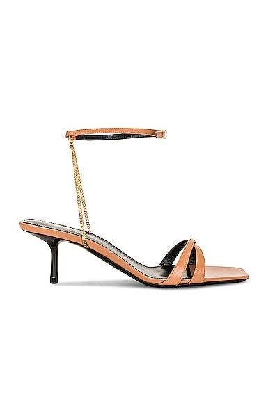 Saint Laurent Melody Sandal - Bisque