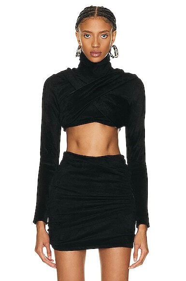 Alaïa Draped Top