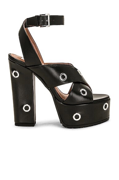 Alaïa Platform Sandal - Noir