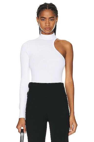 Alaïa Cut Out Long Sleeve Bodysuit