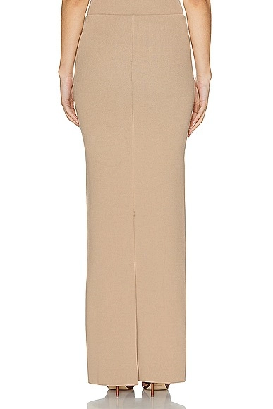 HELSA Carina Knit Skirt - Mushroom