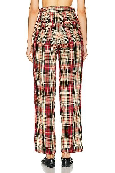BODE Truro Plaid Trousers