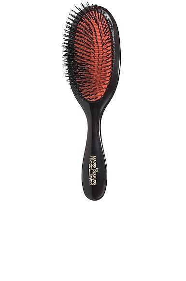 MASON PEARSON Handy Bristle & Nylon Hairbrush - Dark Ruby