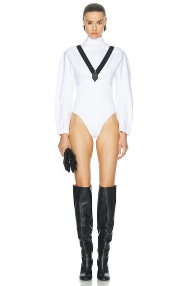Alaïa Cinched Bodysuit