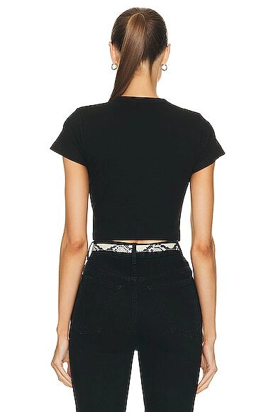 LESET Kelly Crop Slim Fit Tee