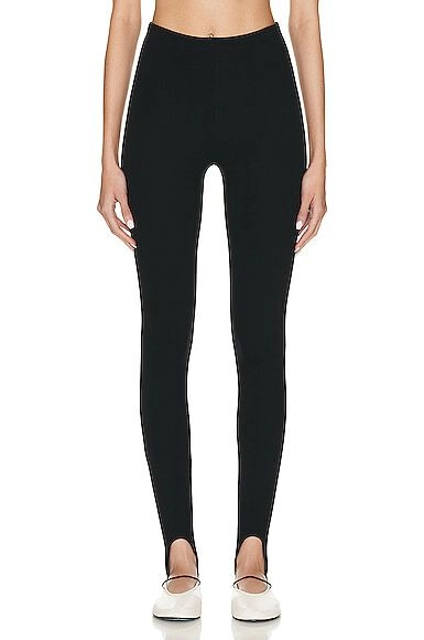 LESET Rio Stirrup Pant - Black