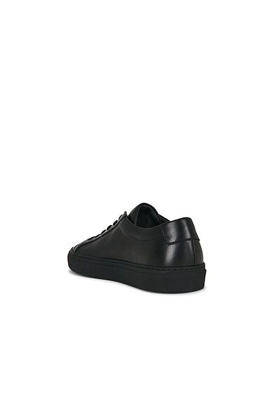 COMMON PROJECTS Article 1528 Original Leather Achilles Low - Black