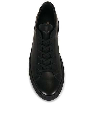 COMMON PROJECTS Article 1528 Original Leather Achilles Low - Black