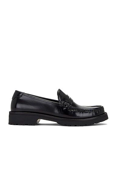 Saint Laurent Calfskin Loafers - Nero