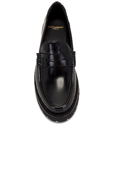 Saint Laurent Calfskin Loafers - Nero